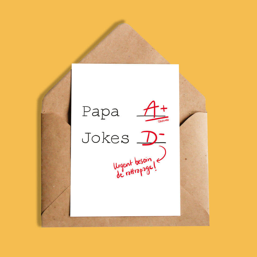 Carte - Papa Jokes – Autour de la Table